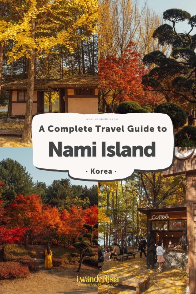 The Ultimate Travel Guide to Nami Island (Namiseom), Korea